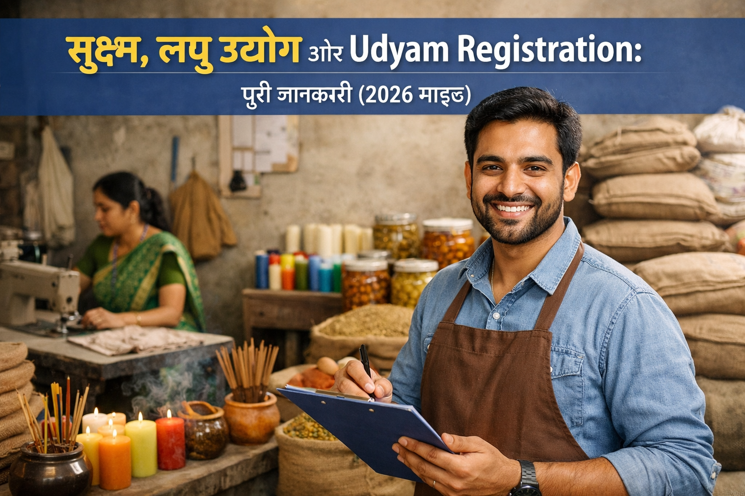 सूक्ष्म, लघु उद्योग और Udyam Registration (2026): MSME Registration ...